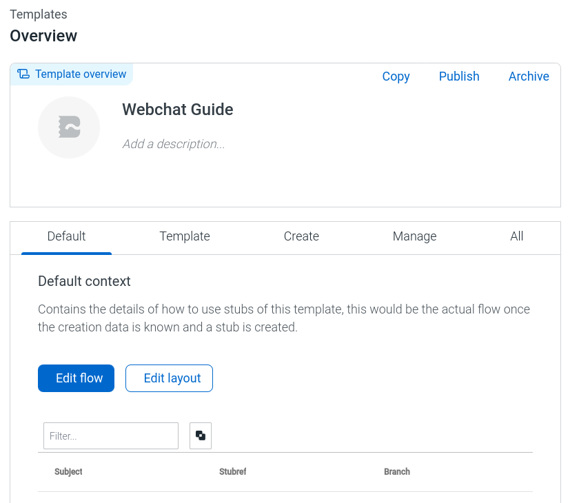 Contexts | Stubber Docs